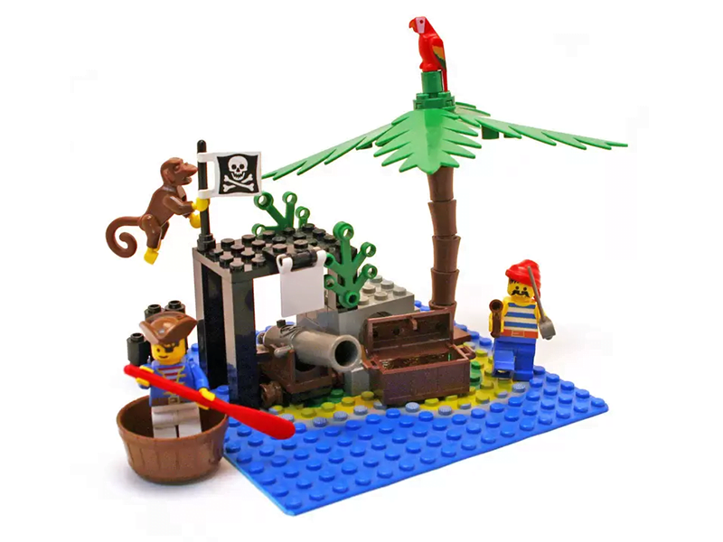 LEGO Pirates - Schipbreuk Eiland (6260) | SleepyBricks