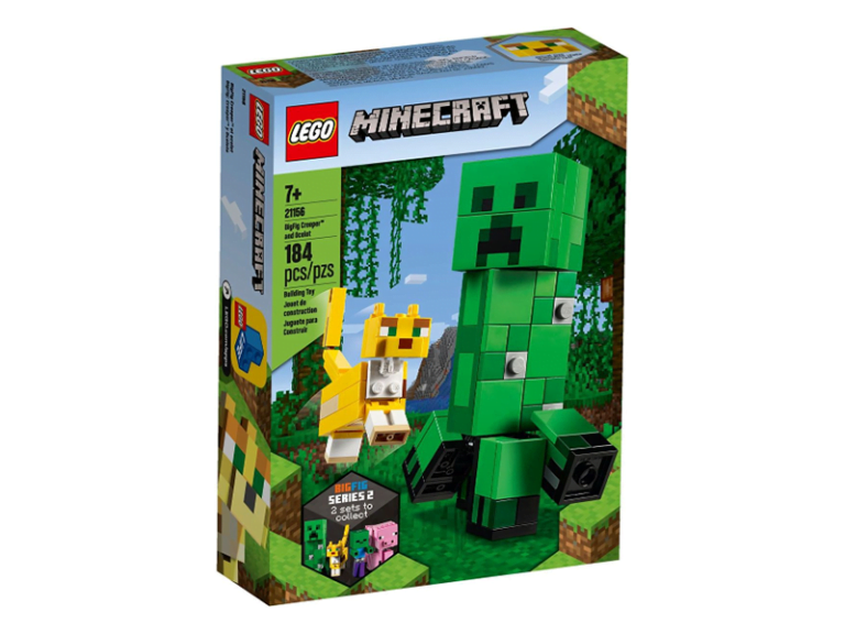 LEGO Minecraft - BigFig Creeper en Ocelot (21156) | SleepyBricks